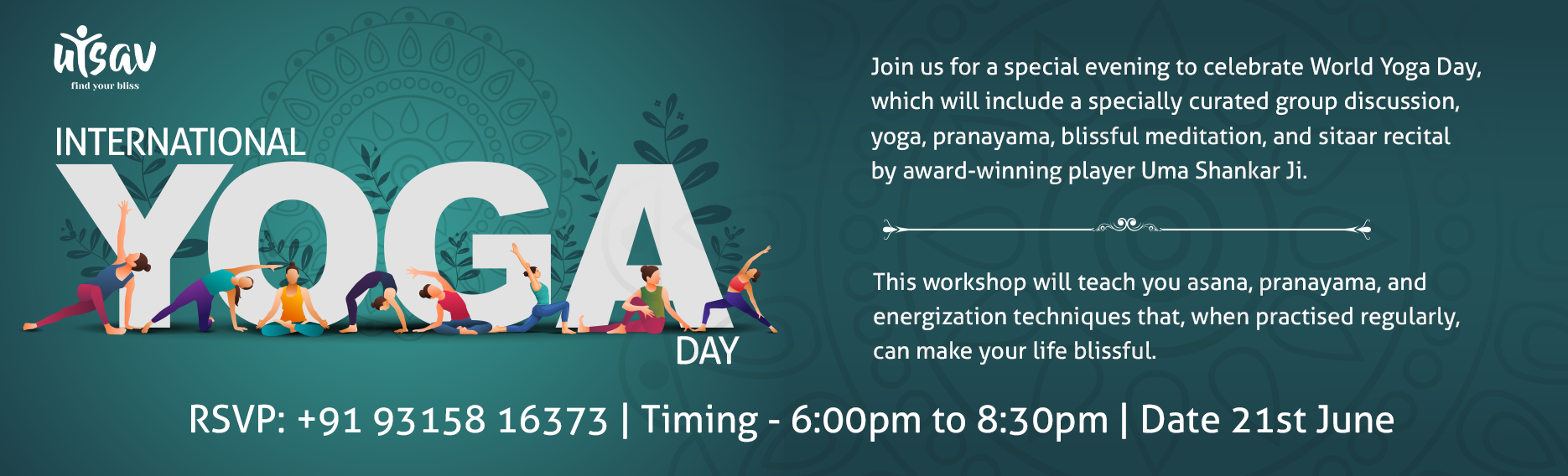 Event: World Yoga Day Celebration | Yoga and Meditation Centre in Gurgaon